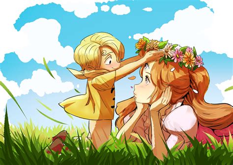 One Piece Quad Hd 2k — Sanji And Charlotte Pudding Meadow Bloom By Rita