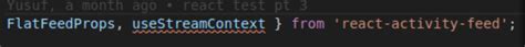 Cannot Import From React Activity Feed Issue Getstream React Activity Feed Github