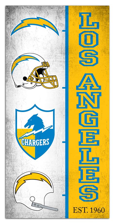 Chargers Team Logo Black Los Angeles Chargers 16 Team Logo Cutout