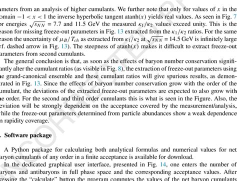 Determination Of Freeze Out Parameters μ B T Ch And From Mean Particle