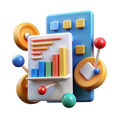 Impressive Abstract Data Visualization Charts Graphs And Ui Design Detailed 56744876 Png