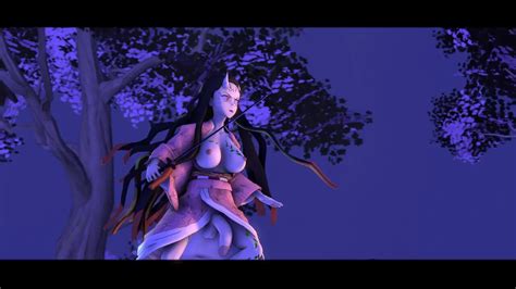 Rule 34 16 9 1futa 3d Artwork Angry Breasts Clothed Clothing Demon Slayer Digital Media