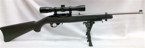 Ruger 10 22 With Bipod With Scope