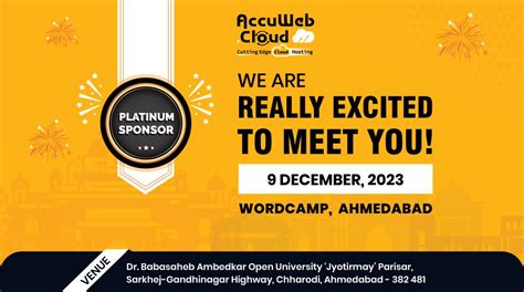 Accuwebcloud On Linkedin Accuwebcloud Wordpress Wcahmedabad Wordcamp Cloudhosting