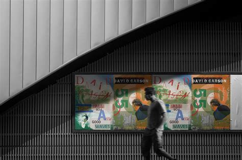 posters inspired by david carson s style behance