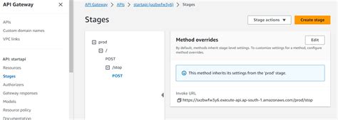 Startstop Ec2 Instance Via Aws Lambda And Api Gateway