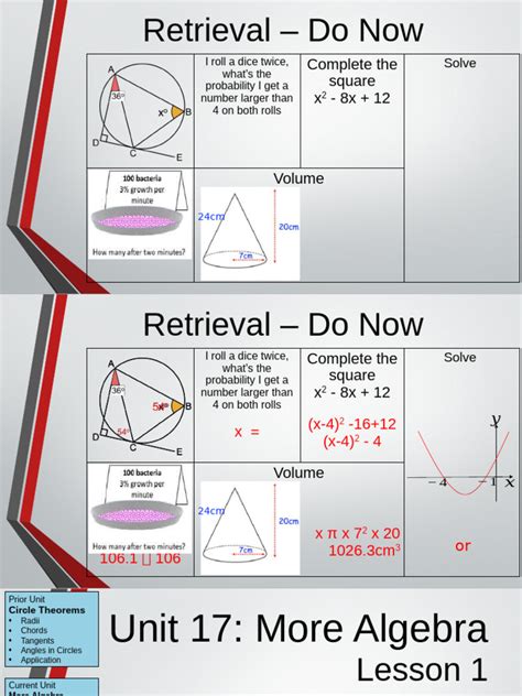 Lesson 1 Expanding Brackets Surds Pdf Circle Trigonometric Functions