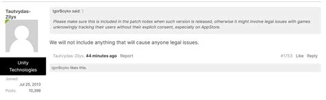 Unity Collect User Data Runity3d