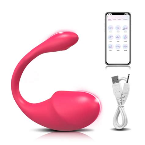 Bluetooth Vibrator Control On Mobile Phone Silent Sex Toys Shopee Singapore