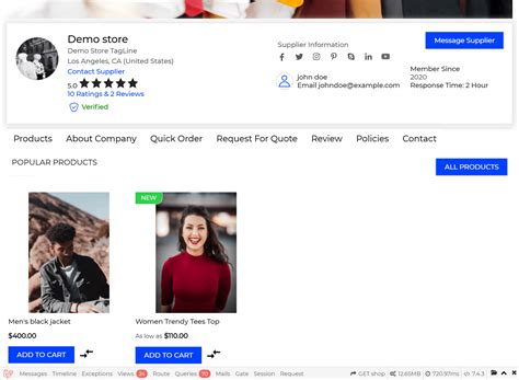 Laravel Ecommerce B2b Marketplace Bagisto