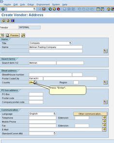 9 Sap Vendor Master Data Ideas