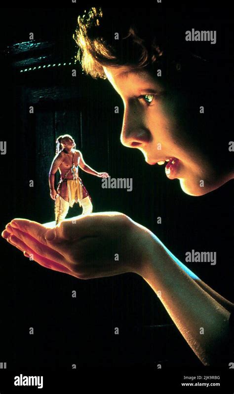 Litefoot And Hal Scardino Film The Indian In The Cupboard 1995