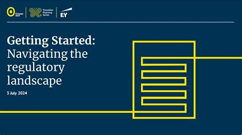 Getting Started: Navigating the regulatory landscape - YouTube
