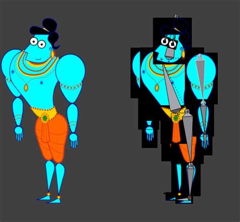 My Work Blender Rig For D Animation