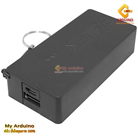 Power Bank แหล่งจ่ายไฟสำหรับ Arduino Esp8266 ชาร์จไฟผ่าน Usb ถ่าน 18650