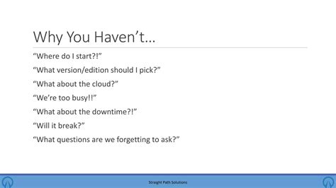 Simplifying Sql Server Upgrades Ppt
