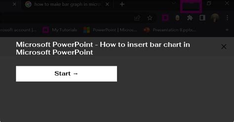 Microsoft Powerpoint How To Insert Bar Chart In Microsoft Powerpoint