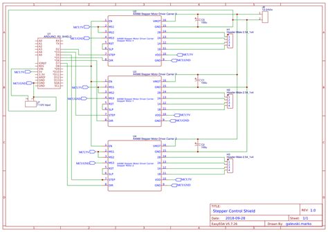 Motor Control Shield Platform For Creating And Sharing Projects OSHWLab