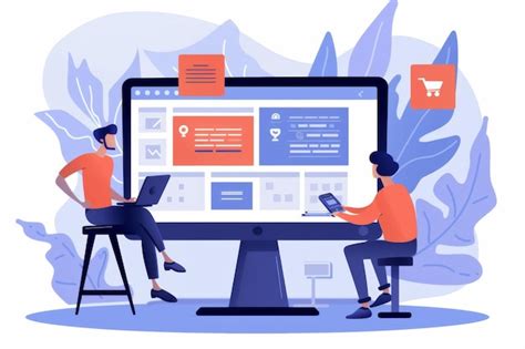 Premium Photo Flat Illustration Of Usability Testing Session