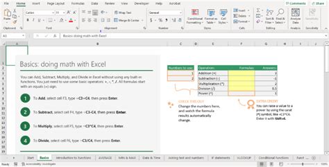 Tutorial de fórmulas en Excel - Forward Teacher
