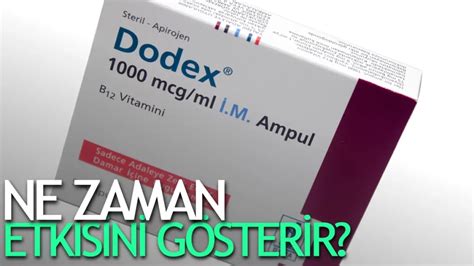 B12 Dodex İğne Kullananlar Yorumları - İçilirse Ne Olur? - Yaşam