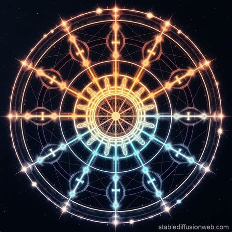 Matrix Natal Map Stable Diffusion Online