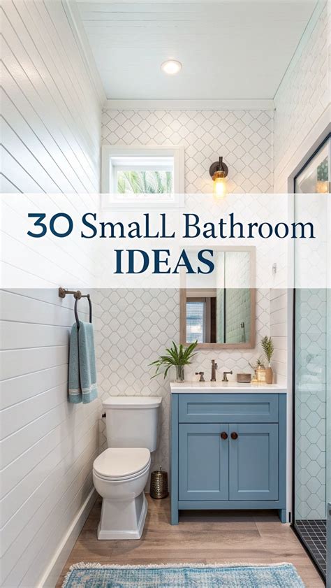 30 Clever Small Bathroom Ideas Transform Your Space In 2025 Artofit