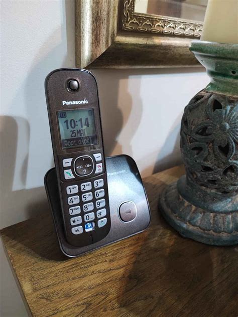 Panasonic KX-TG6811 Ασύρματο Τηλέφωνο με Aνοιχτή Aκρόαση Γκρι | Skroutz.gr