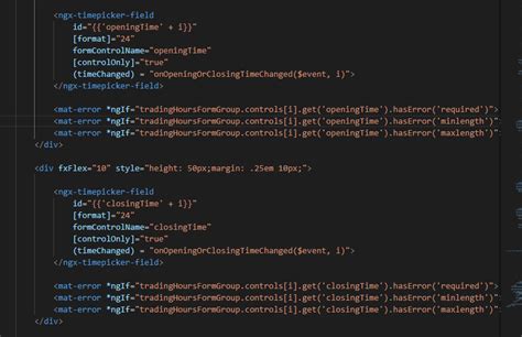 Ngx Timepicker Field 24 Hour Format Invalid Datetime For 0000 To 0059