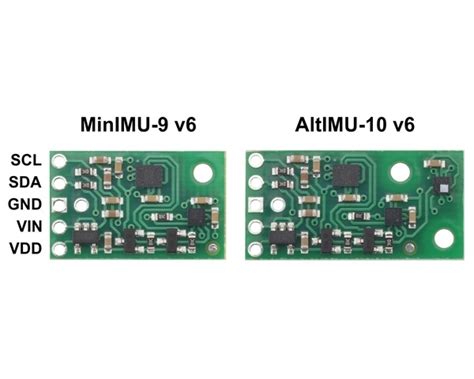pololu altimu 10 v6 gyro accelerometer compass and altimeter