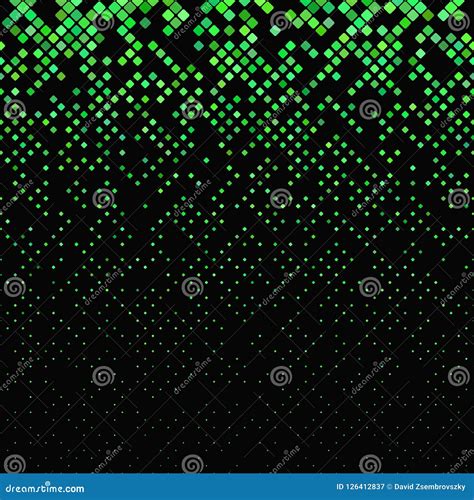 Green Geometric Diagonal Square Mosaic Pattern Background Stock Vector Illustration Of
