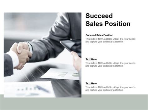 Succeed Sales Position Ppt Powerpoint Presentation Inspiration Themes