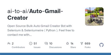 Github Ai To Aiauto Gmail Creator Open Source Bulk Auto Gmail