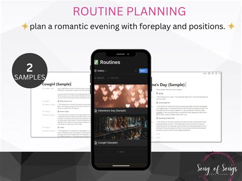 sex position card couples notion template love life planner sex game