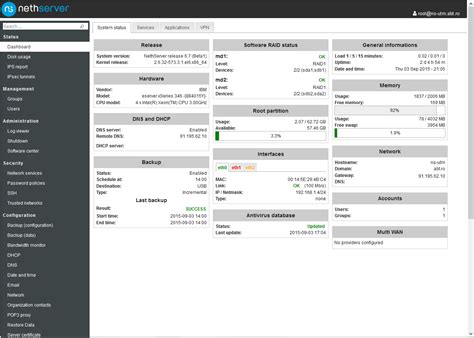 [solved] Nethserver 6 7 Beta1 Dhcp Server Module Testing Nethserver Community