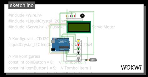 Vending Machine Adhe Wokwi Esp32 Stm32 Arduino Simulator