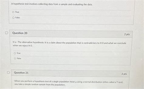 Solved A Hypothesis Test Involves Collecting Data From A Chegg