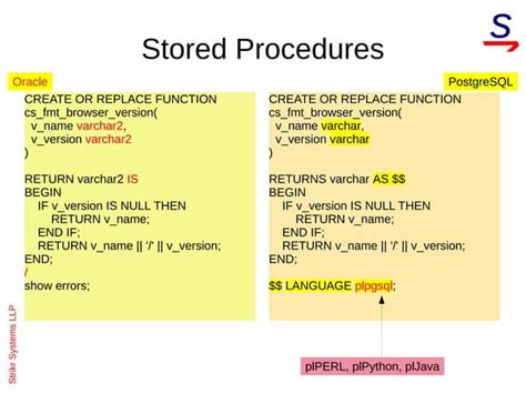 Oracle To PostgreSQL Migration PPT