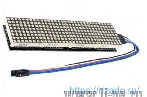 Светодиодная матрица и управление ей в Arduino Радиолюбитель — это просто