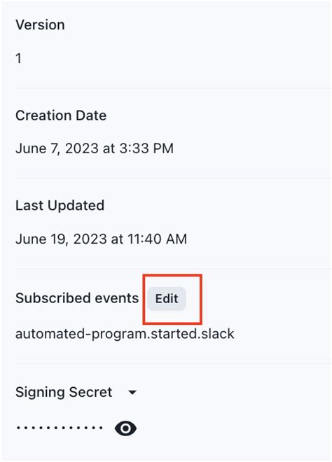 Outgoing Webhook Management Act On Connect Home
