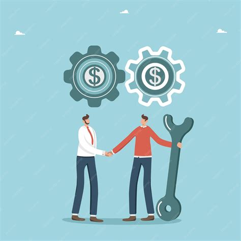 Premium Vector Teamwork In Achieving Goals And Receiving Rewards
