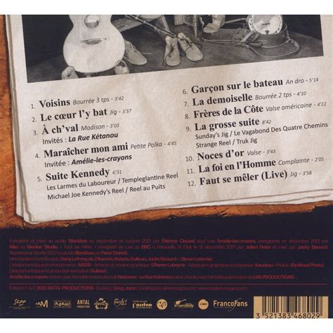 Faut se mêler Mes souliers sont rouges CD Folk Phonolithe