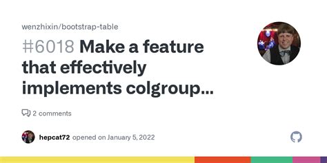 Make A Feature That Effectively Implements Colgroup Tags That Are Compatible With Switchable