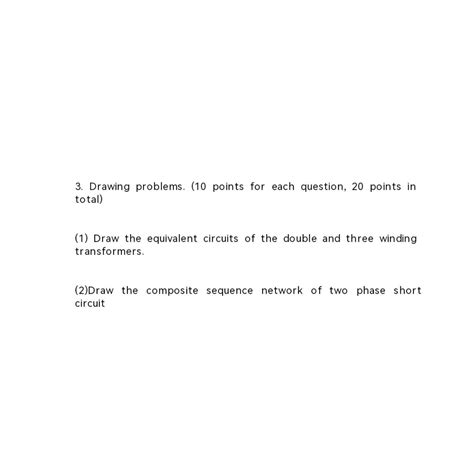 drawing problems 10 ﻿points for each question 20