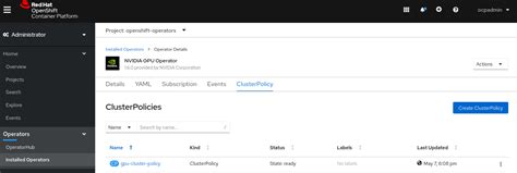 How To Install The Nvidia Gpu Operator On Openshift 45
