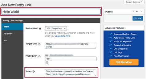 How To Create A Short Link In Wordpress The Easy Way Wordpress Blog