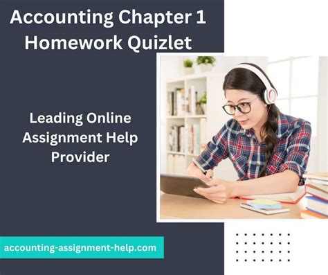 Accounting Chapter 1 Homework Quizlet Accounting Assignment Help Online