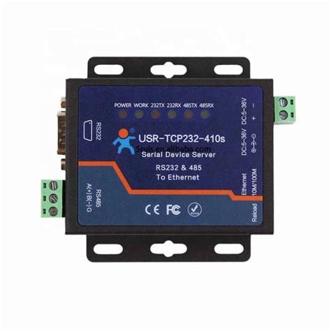rs232 rs485 to ethernet modbus serial converter 45 ~ 105 degreec 5