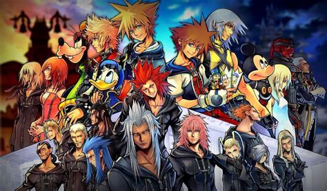 Kingdom Hearts 2 Final Mix Wallpapers Wallpaper Cave