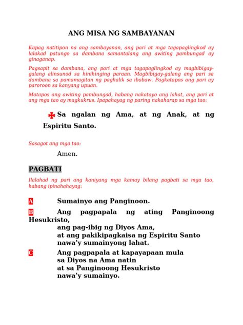 Ang Misa Ng Sambayanan Palatino Font Pdf